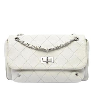 Chanel Sac bandouli&egrave;re vintage Pre-owned - Femme - Pre-owned - Blanc - Taille: ONE Size
