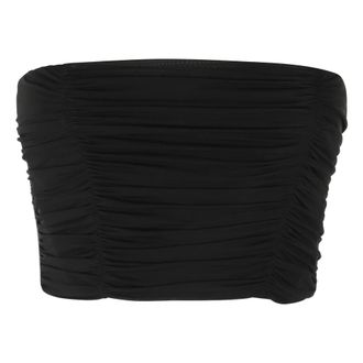 Elisabetta Franchi &Auml;rmelloses Top - - Tops - Damen - Schwarzk - XS