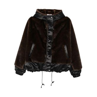 VALENTINI 1972 Eco-Pelzparka - - Jackets - Damen - Braun - S