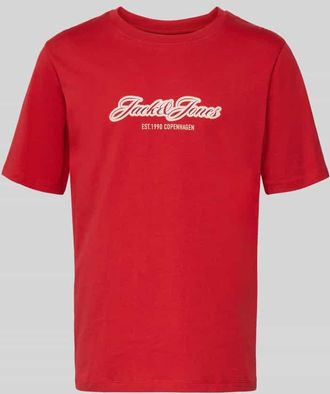Jack & Jones Regular Fit T-Shirt mit Logo-Print