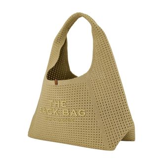 Marc Jacobs Womens The Sack Shoulder Bag - Marc Jacobs Synthetic Beige Shoulder-Hobo-Bags