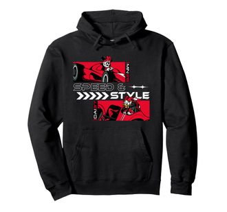 Disney Racing Minnie & Daisy Speed & Style Race Car Drivers Pullover Hoodie