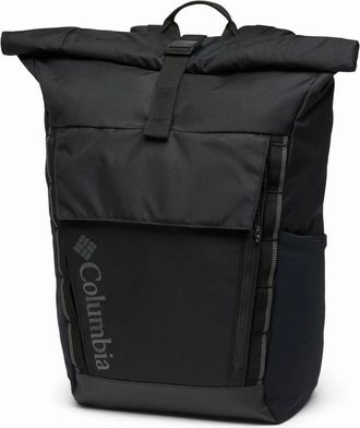 Columbia unisex, Sacs, Noir, Taille: ONE Size Sac &agrave; dos Rolltop avec Protection pour Ordinateur Portable