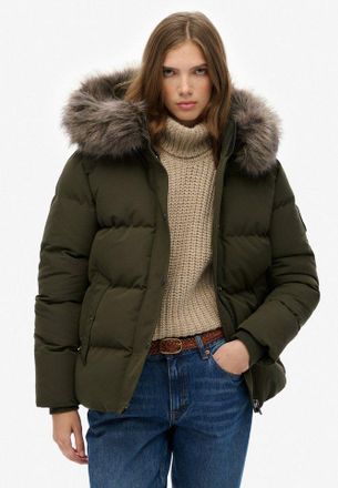 Superdry Steppjacke EVEREST 5 BAFFLE PUFFER JKT Kunstfaser, relaxed fit