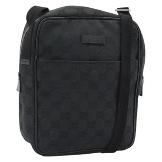Gucci Pre-owned Vintage GG Canvas Umh&auml;ngetasche - - Pre-owned - Damen - Schwarzk - ONE SIZE