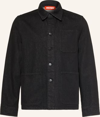 Worst Behavior Wrstbhvr Jeansjacke Peri schwarz