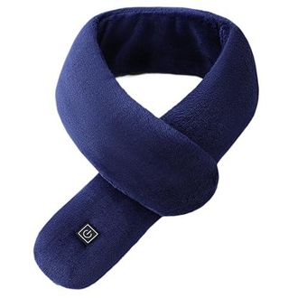 Generico &Eacute;charpe chauffante pour homme, chauffe-cou &eacute;lectrique avec 3 r&eacute;glages de temp&eacute;rature, pour temps froid, hiver, No&euml;l, ski, course &agrave; pied, voyage