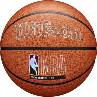 Wilson NBA Forge Plus Indoor/Outdoor Basketball, Kastanie, 7