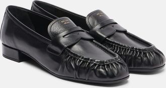 Prada Mocassins en cuir