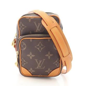 Louis Vuitton Pre-owned Amazon Monogram Leder Schultertasche - - Pre-owned - Herren - Braun - ONE SIZE