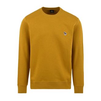 Paul Smith Zebra Logo Sweatshirt - - Sweatshirts & Hoodies - Herren - Gelb - L