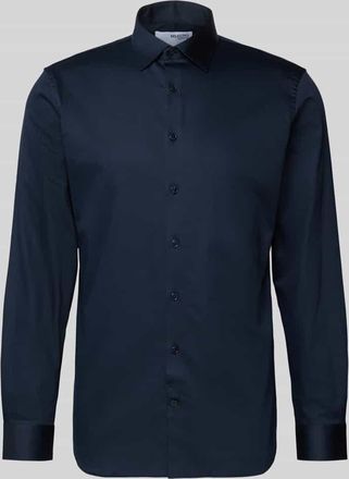 Selected Slim Fit Businesshemd aus Baumwoll-Mix Modell FILIP