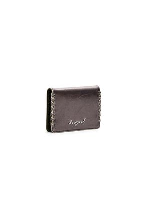 Desigual Geldb&ouml;rse Mone Capsule Tiny Greta Medium Wallet Plata Oscura Mauve