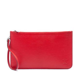 Louis Vuitton Pre-owned Pochette en cuir Epi - Femme - Pre-owned - Rouge - Taille: ONE Size