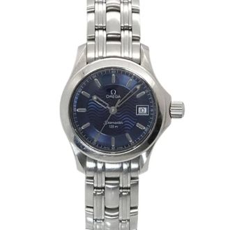 Omega Montre-bracelet Pre-owned Vintage - Femme - Pre-owned - Bleu - Taille: ONE Size