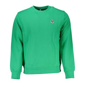 North Sails Gr&uuml;ner Langarm-Sweatshirt mit Logo - - Sweatshirts & Hoodies - Herren - Gr&uuml;n - S