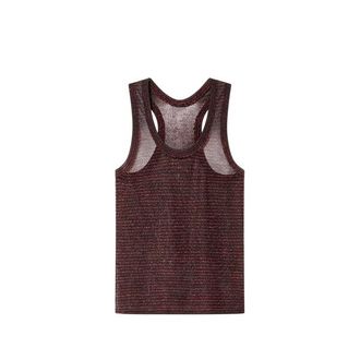Isabel Marant D&eacute;bardeur Cevara en maille ray&eacute;e