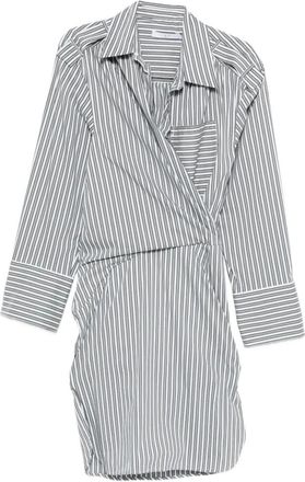 Iro robe portefeuille Lazul &agrave; coupe courte - Blanc