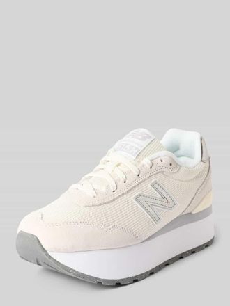 New Balance Sneaker aus Leder-Mix mit Plateau