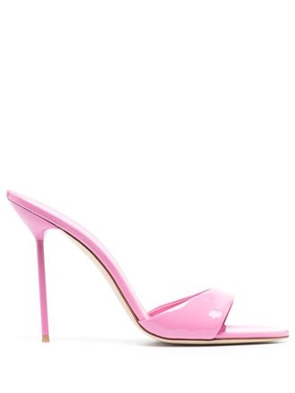 PARIS TEXAS sandales Lidia 105 mm en cuir verni - Rose