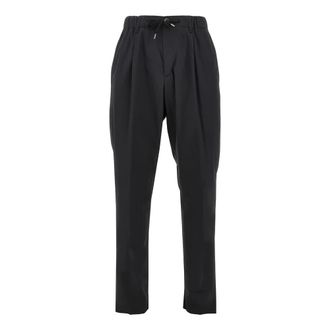 Herno Technische Popeline Hose - - Trousers - Herren - Schwarzk - M