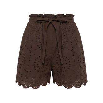 Meimeij Damen, Shorts, Braun, SGr&ouml;&szlig;e