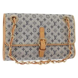 Louis Vuitton Sac bandouli&egrave;re en toile Pre-owned - Femme - Pre-owned - Bleu - Taille: ONE Size