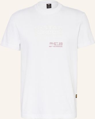 G-Star T-Shirt weiss