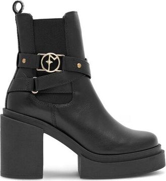 Eva Minge Stiefeletten HONDA-01 Schwarz