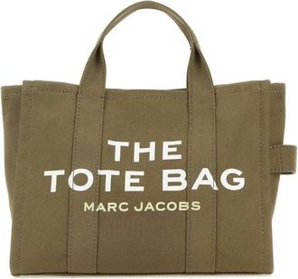 Marc Jacobs Femme, Sacs, Vert, Taille: ONE Size The Tote Bag Canvas Shoulder Bag