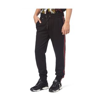 Philipp Plein Schwarze Slim Fit Jogginghose - - Trousers - Herren - Schwarzk - S