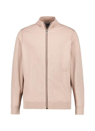 Bugatti Herren Pullover beige unifarben