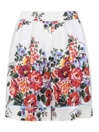 Dolce & Gabbana Pantalons D&eacute;contract&eacute;s - Blanc
