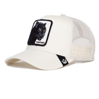 Goorin Brothers Trucker Cap Panther White Wei&szlig;, Size:OneSize