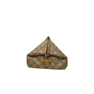 Celine Pre-owned Vintage Triumph Porte-cartes - Femme - Pre-owned - Beige - Taille: ONE Size