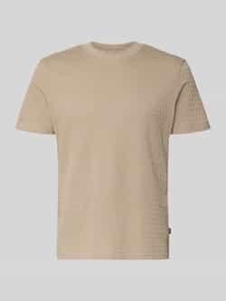 Joop T-Shirt mit Strukturmuster Modell Raulos
