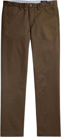 Ralph Lauren Homme, Pantalons, Brun, Taille: W34 Pantalon en coton