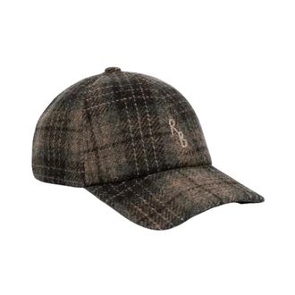 Ruslan Baginskiy Casquette de baseball &agrave; motif - Femme - Accessoires - Brun - Taille: ONE Size