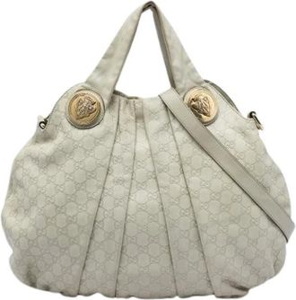 Gucci Sac Hysteria Pre-owned - Femme - Pre-owned - Beige - Taille: ONE Size