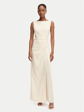 Rinascimento Rinascimento Abendkleid CFC0129007003 Beige Slim Fit