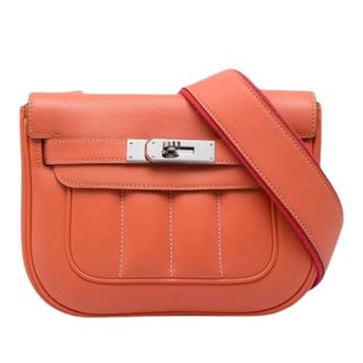 Herm&egrave;s Pre-owned Berline Umh&auml;ngetasche - - Pre-owned - Damen - Orange - ONE SIZE