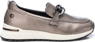 Xti Mocassins Femme Plomb - Chaussures Confortables et polyvalentes - Mode d&eacute;contract&eacute;e - Mod&egrave;le 14337304 (Taille38)
