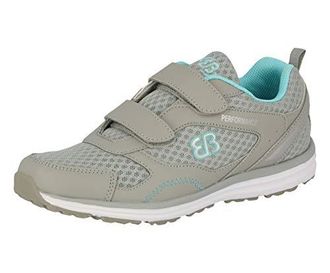 Brütting Bruetting Performance V, Chaussures de Fitness Femme, Gris (Grau/Türkis Grau/Türkis), 39 EU