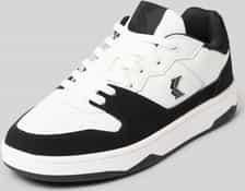 Karl Kani Ledersneaker mit Label-Details