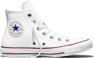 Converse Homme Chuck Taylor All Star Adulte Mono Leather Hi Shoes, Blanc, 42.5 EU