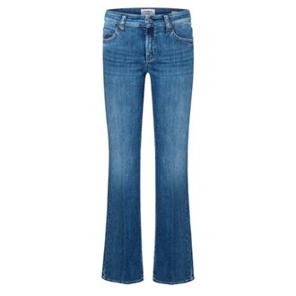 Cambio Flared Paris Jeans in Basic Waschfarbe - - Jeans - Damen - Blau - S