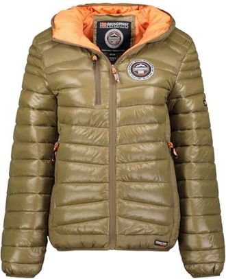 Geographical Norway Bambway Lady Veste Coupe Vent Femme Outdoor - Blouson Deperlant Manches Longues Femmes - Manteau Pluie Randonnee Saison Printemps Ete Automne Hiver (T