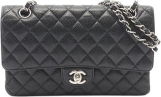 Chanel Sac bandouli&egrave;re vintage doccasion - Femme - Pre-owned - Noir - Taille: ONE Size