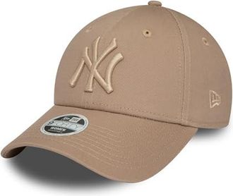 New Era MLB Casquette pour Les Fans - New York Yankees - - Femme Fille - réglable - Casquette Baseball Chapeau - Marron