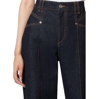 Isabel Marant Jean droit Drolane en denim de coton